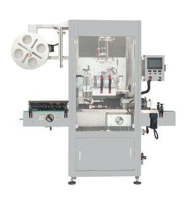China High Precision Sleeve Applicator with Heat Tunnel for Adjustable Temperature Shrink System for Bottles Cans and Containers for sale