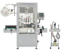 China PLC Controlled Automatic Sleeve Shrink Label Machine for Plastic Bottles for sale