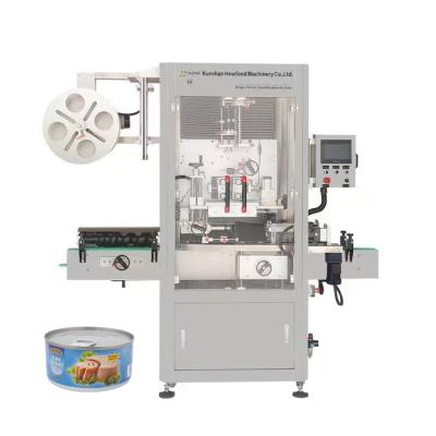 China Automatic Shrink Sleeve Labelling Machine for Canned Fish Products for sale