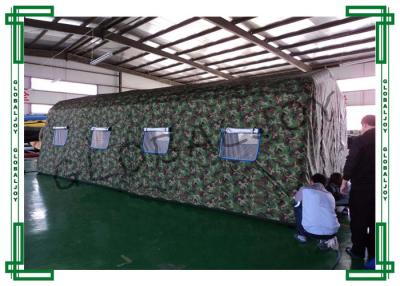 中国 カムフラージュの膨脹可能な軍のテントの火 Resiatance はカスタマイズしました 販売のため