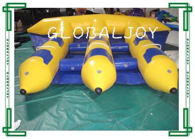 Cina 3 persone gonfiabili della barca 6 del pesce volante dei tubi per il gioco dell'acqua in vendita