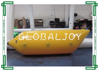 Cina saldatura calda riutilizzabile gonfiabile della barca di banana del singolo guscio del PVC di 0.6MM in vendita