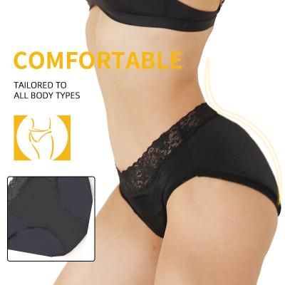 Cina L'assorbimento solido 4 della biancheria intima di periodo della prova della perdita del bikini mette a strati le mutandine delle donne in vendita
