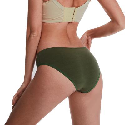 China S-4XL Plus Size Leak Proof Underwear 4 Layer High Absorbency Menstrual Panties for sale
