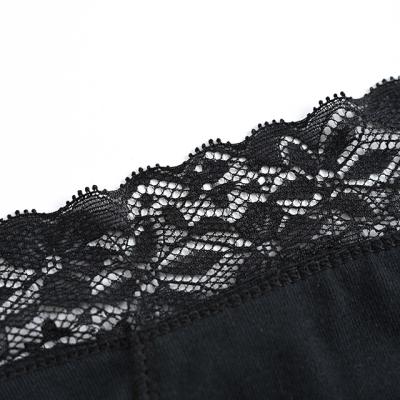 Cina La bella sostanza assorbente sexy del pizzo 4 strati cola le mutandine della biancheria intima di metà di periodo della vita della prova delle donne mestruali della biancheria in vendita