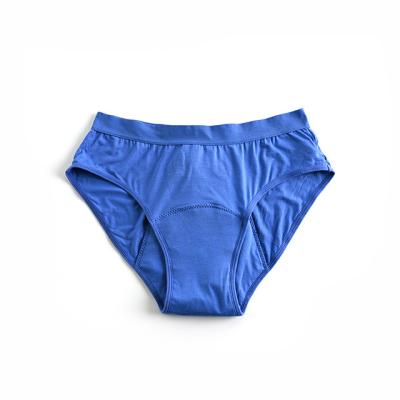 Cina Biancheria intima respirabile di protezione di periodo della fibra della perdita della prova della biancheria intima di bambù S-4XL di periodo in vendita