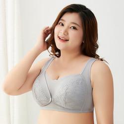 Cina La pianura senza cuciture di cura del reggiseno di gravidanza respirabile del cotone ha tinto il grande reggiseno di sport di gravidanza in vendita