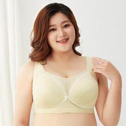 Cina La pianura senza cuciture di cura del reggiseno di gravidanza respirabile del cotone ha tinto il grande reggiseno di sport di gravidanza in vendita