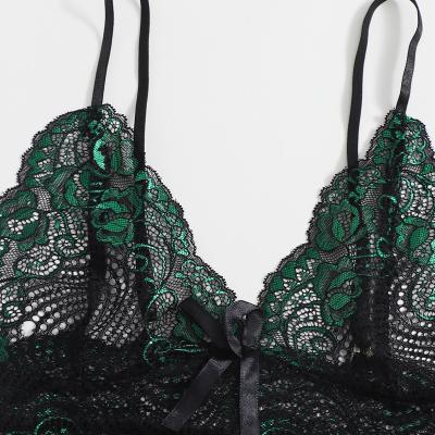 Cina La biancheria intima sottile matura del reggiseno del pizzo del tessuto di seta degli indumenti da notte ha messo la biancheria sexy per la ragazza calda in vendita