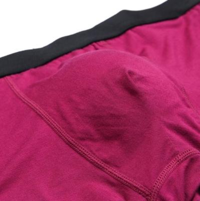 Cina Calzature in fibra di bambù traspiranti personalizzate Medio taglio e taglia più uomini Boxer Briefs in vendita