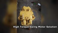 Swing Motor Assembly High Torque Stable Braking Solution