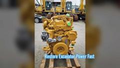 Twin Turbo Diesel Engine for Excavator Replacement
