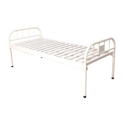 China Good quality and cheap No Folded and Iron Metal Type Hospital Furniture nursing bed for sale