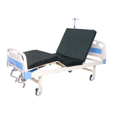 China Top selling products cheap hospital bed,electric 2 crank manual hospital bed for sale for sale