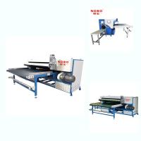 China 2.25kw Semi Automatic Mattress Packing Machine Single Spindle Rolling 1200kg for sale
