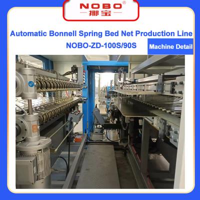 China De lentecapaciteit de 90-100 Lentes Min Mattress Production Line Automatic Te koop