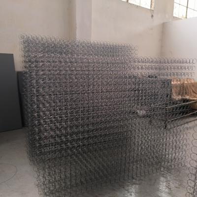 China 90－100 Springs/Min Bed Mattress Spring Bed Net Making Machine Automatic for sale