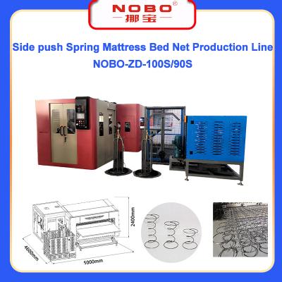 China Ultra-Modern, High-Efficiency, and Fully Automated Mattress Spring Bed Core Production Line with Advanced Precision Technology for sale
