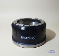 Quality 6244210201 Commercial Truck Brake Drums 410x220mm Rear Axle Components for sale