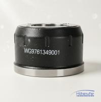 Quality 420x250mm Mining Truck Brake Drum WG9761349001 Extra Wide Rear Axle Parts for sale