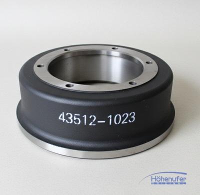 China G3000 Casting Rear Brake Drum For Hino 700 Series - OE 43512-1023 for sale