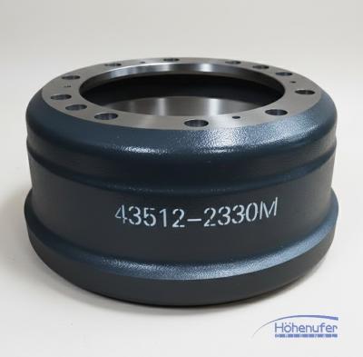 China 43512-2330M Hino Brake Drum Heavy Duty Casting Performance Drum Brakes for sale