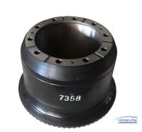 Quality Heavy Duty Truck Brake Drums 7358 15"X4" Rear Brake Drum For Trailers for sale