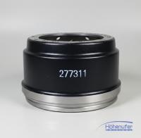 Quality 277311 Heavy Truck Brake Drums Mack Trailer Brake Drum 16.5X7" Outboard Mount for sale