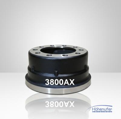 China Tractor Trailer Brake Drums 3800AX | 16.5