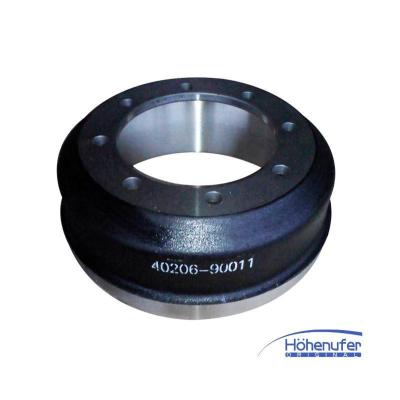 China Premium Rear Brake Drum 40206-90011 Cast Iron Brake Drum ISO9001 for sale