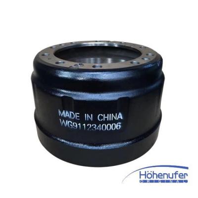 China WG9112340006 Rear Axle Components SINOTRUK Brake Drum 420x185mm for sale