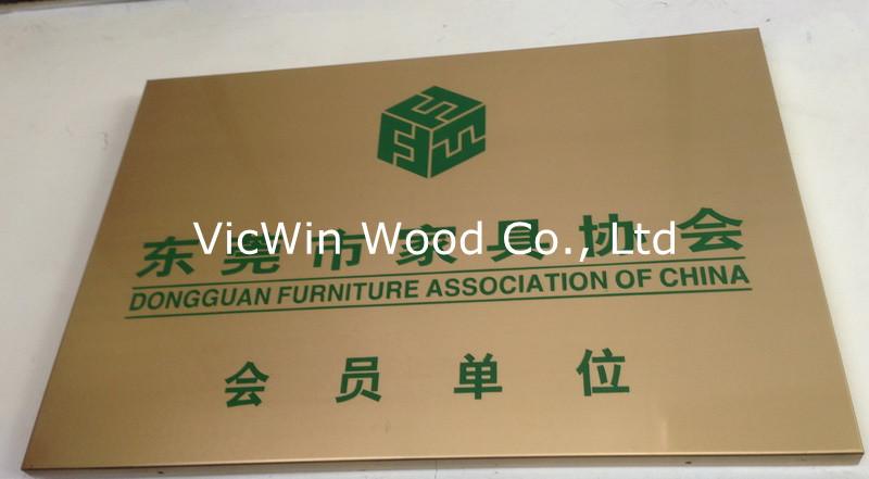  - Vicwin Wood Co., Ltd