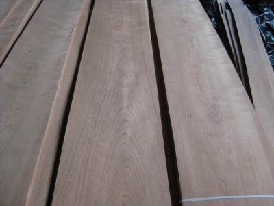 China Sliced Cut Natural American Cherry Wood Veneer Sheet for sale