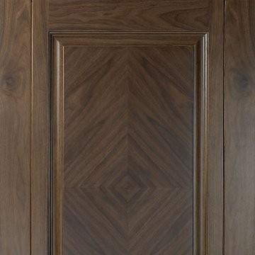 China Natural American Walnut Wood Veneer Sheet For Door for sale