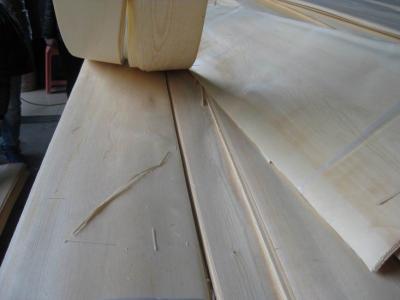 China Clear Pine Sliced Veneer Sheet Natural Wood , 2000mm - 2800mm Length for sale