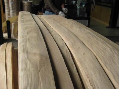 China Light Tellow Walnut Sliced Veneer As Chipboard Grade A B for sale