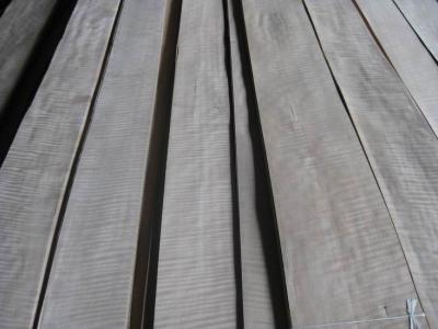 China Natural Anegre Wood Figured Veneer Sheet Quarter / Straight Cut for sale