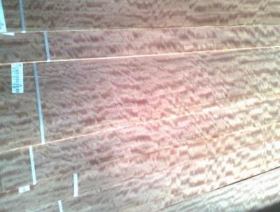 China Quarter Cut Figured Makore Veneer For High End Furniture for sale