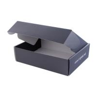China Debossing W9 Flute Corrugated Foldable Gift Boxes Packaging 240*150*50mm for sale