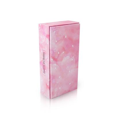 China CDR Rosa vorzügliche Druckkosmetik, die Kästen mit Deckeln verpacken zu verkaufen