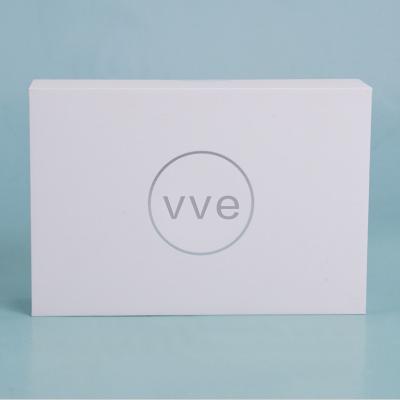 China Caixas de presente brancas de papel do cartão do AI com tampas EVA Insert à venda