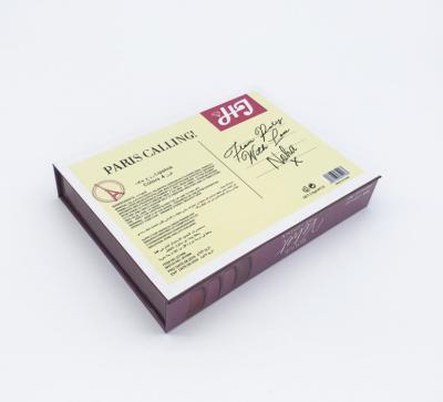China Caja de cartón magnética impresa exquisita en venta