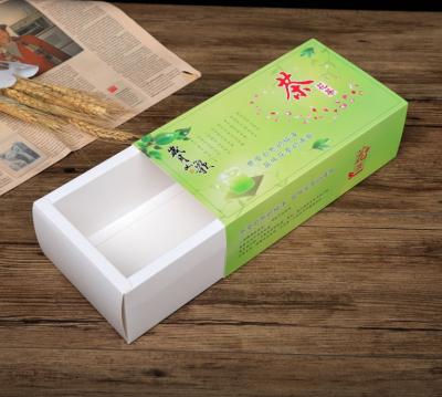 Cina Scatola su ordinazione di goffratura del cassetto che imballa per il tè Eco amichevole in vendita