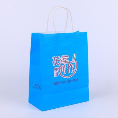 Cina CMYK che stampa gli alimenti a rapida preparazione ha riciclato i sacchi di carta con le maniglie in vendita