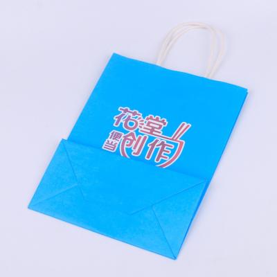 Cina CMYK che stampa gli alimenti a rapida preparazione ha riciclato i sacchi di carta con le maniglie in vendita