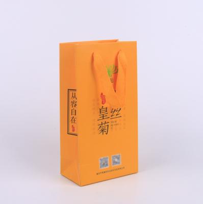Cina Sacchetti della spesa della carta kraft della maniglia del cotone in vendita