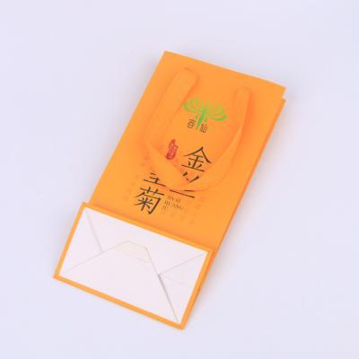 Cina Sacchetti della spesa della carta kraft della maniglia del cotone in vendita