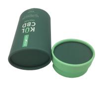 China 30ml Cylinder Cardboard Packaging Round Shape EVA Insert for sale