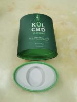 China 30ml Cylinder Cardboard Packaging Round Shape EVA Insert for sale