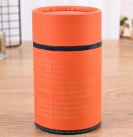 China Handcrafted Biodegradable Paper Canister Packaging For Tea for sale